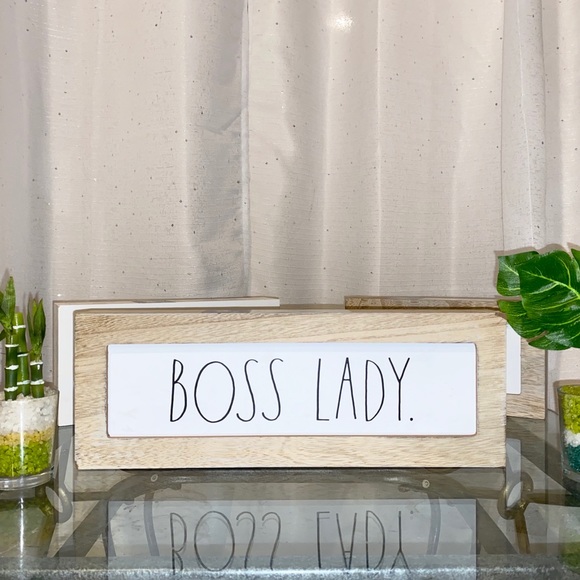 Rae Dunn | Wall Decor | Rae Dunn Boss Lady Sign | Poshmark